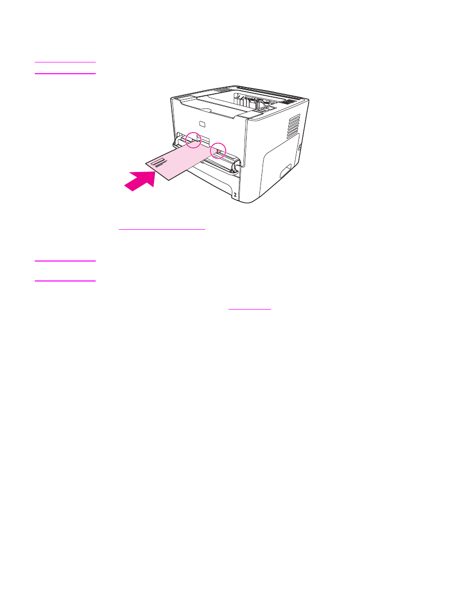 Printing An Envelope HP LaserJet 1320 Printer Series